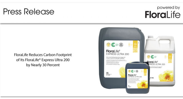 FloraLife Reduces Carbon Footprint of Its FloraLife® Express Ultra 200 ...